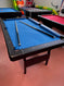 New 6' Fold Away Pool Table (black corners)