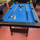 New 6' Fold Away Pool Table (black corners)