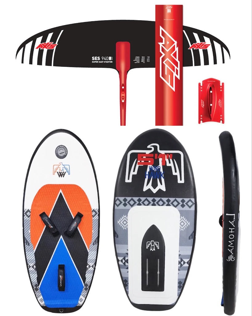 Axis and Wind Hawk Board and Foil Package